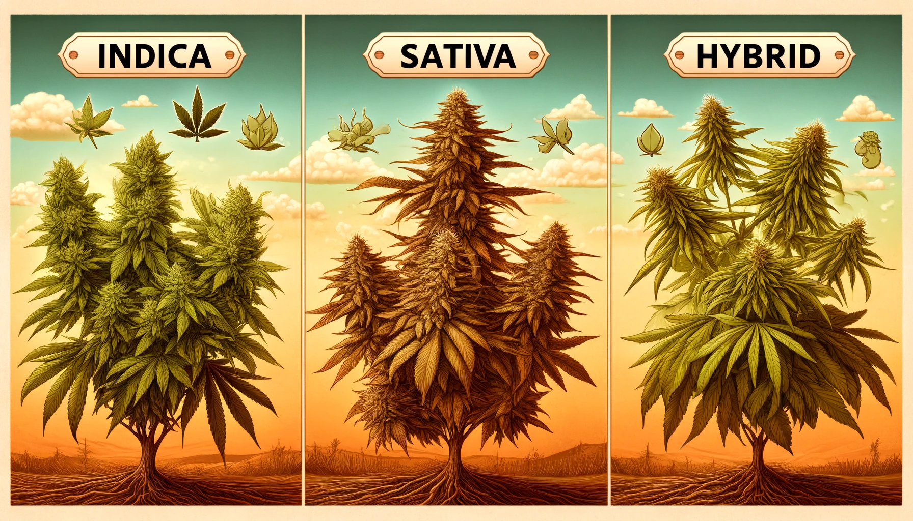 Exploring the Different Types of Cannabis: Indica vs. Sativa vs. Hybrid - Creator's Choice